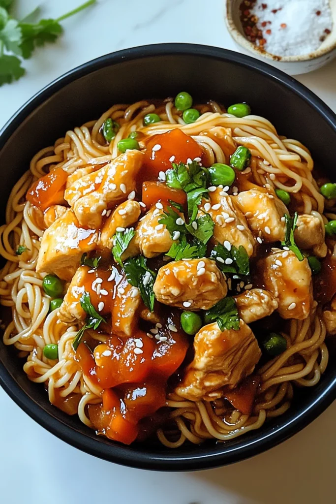 Chicken Spaghetti Lo Mein – Fast Comfort Food