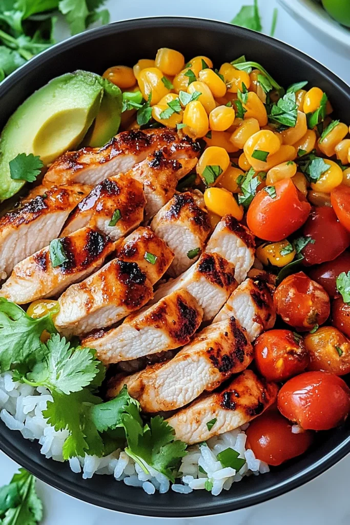 Honey Chipotle Chicken Rice Bowls – Fast Comfort Food