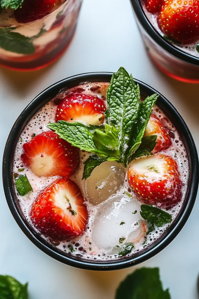 Strawberry Dirty Sprite – Fast Comfort Food