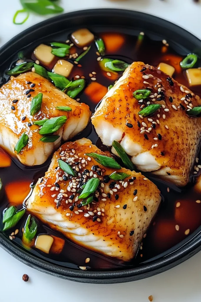 Quick & Easy Ginger Soy Glazed Cod – Fast Comfort Food