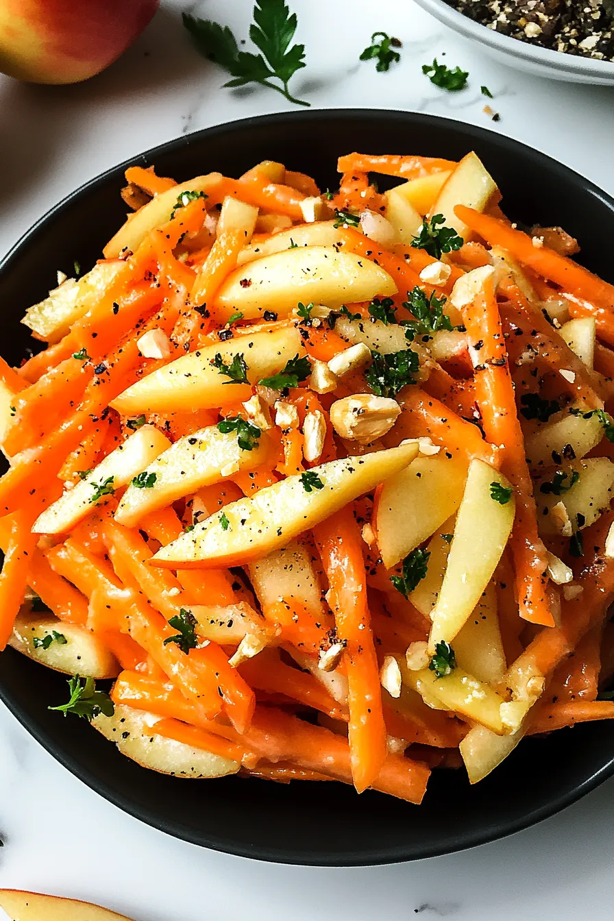Carrot Apple Salad – Fast Comfort Food