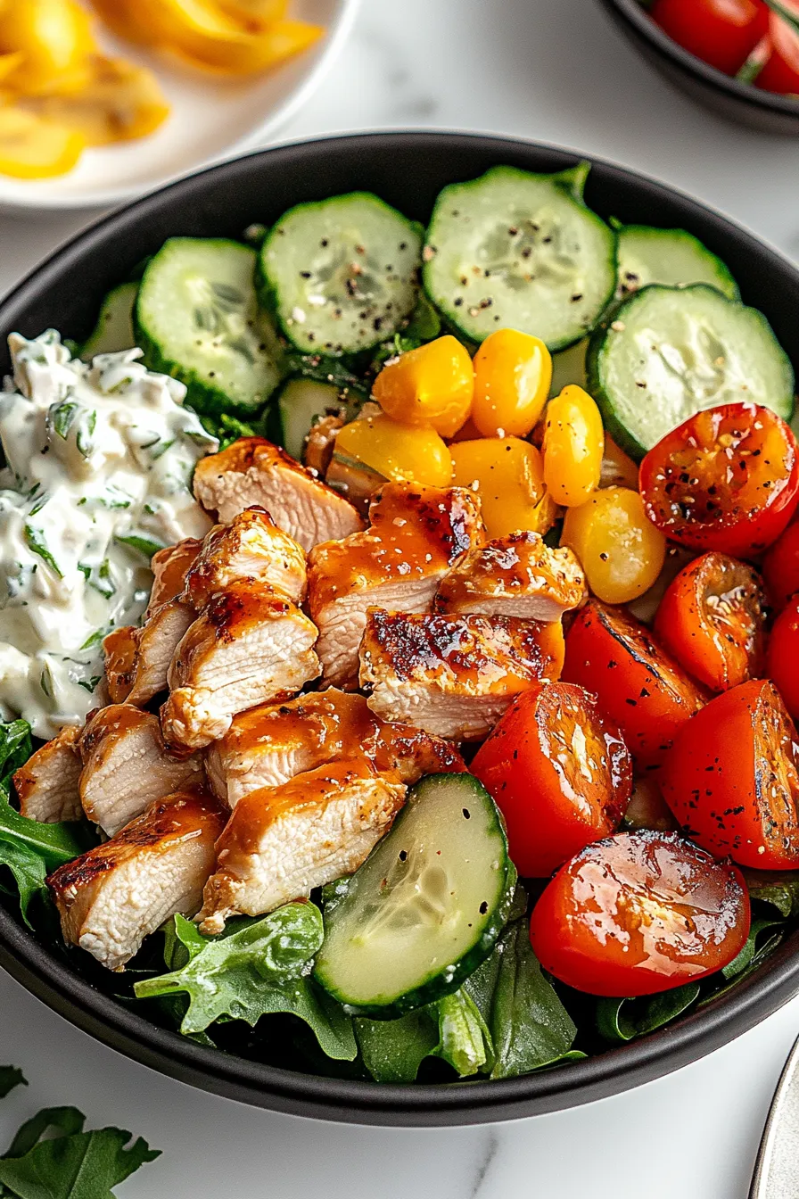 Healthy Ranch Chicken Salad – Fast Comfort Food