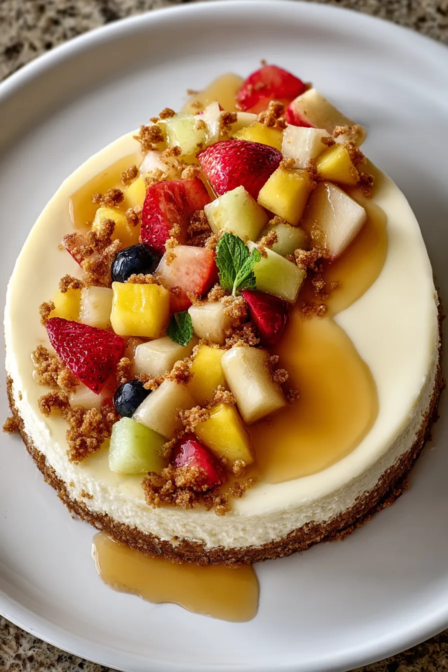 Orchard Fresh Cheesecake – Fast Comfort Food