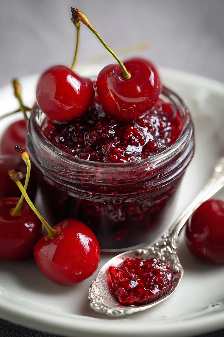 Sweet Cherry Jam – Fast Comfort Food
