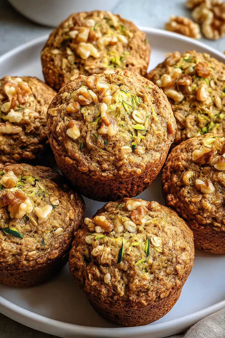 Healthy Zucchini Oatmeal Muffins – Fast Comfort Food