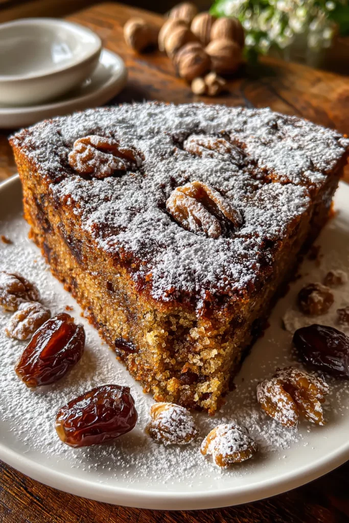 Moist Spiced Mediterranean Date Cake – Fast Comfort Food