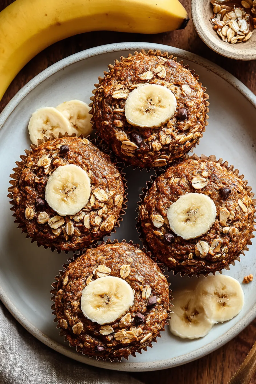 Healthy Banana Oatmeal Muffins – Fast Comfort Food