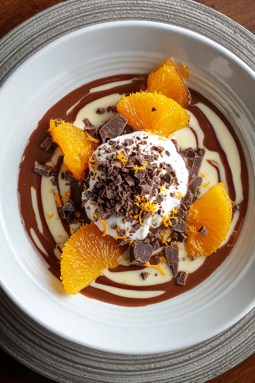 Orange Hot Chocolate – Fast Comfort Food