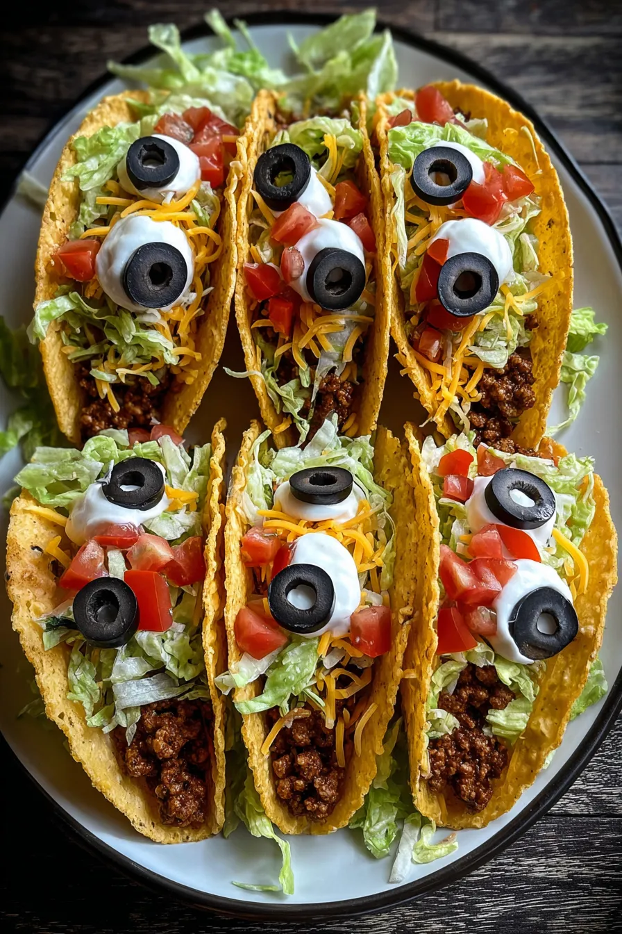 Spooky Eyeball Tacos – Fast Comfort Food