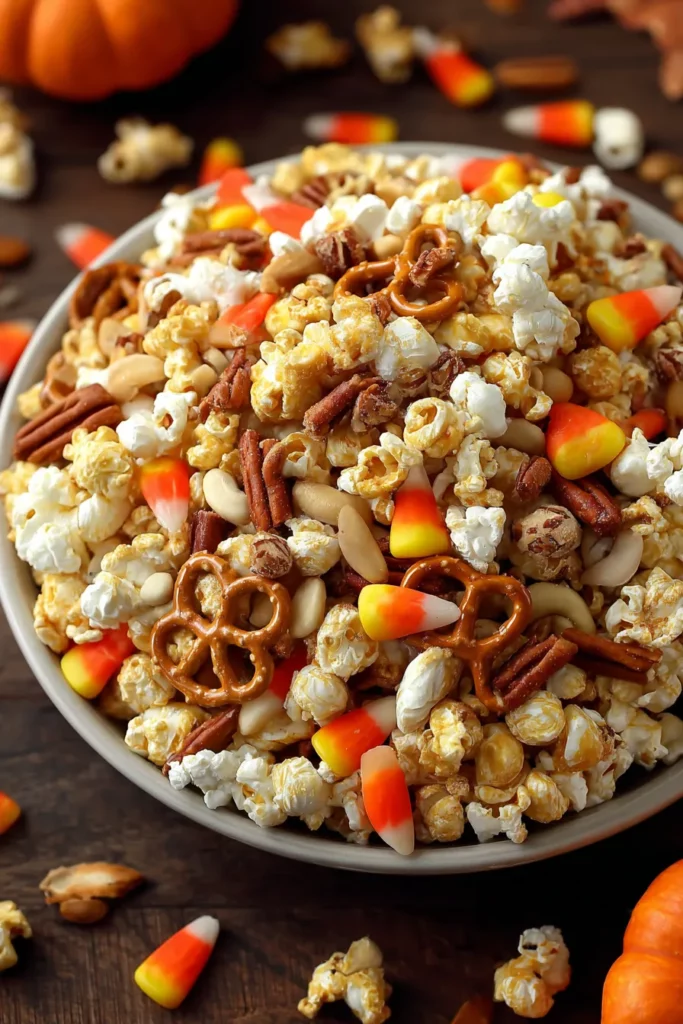 Fall Harvest Caramel Corn Mix – Fast Comfort Food