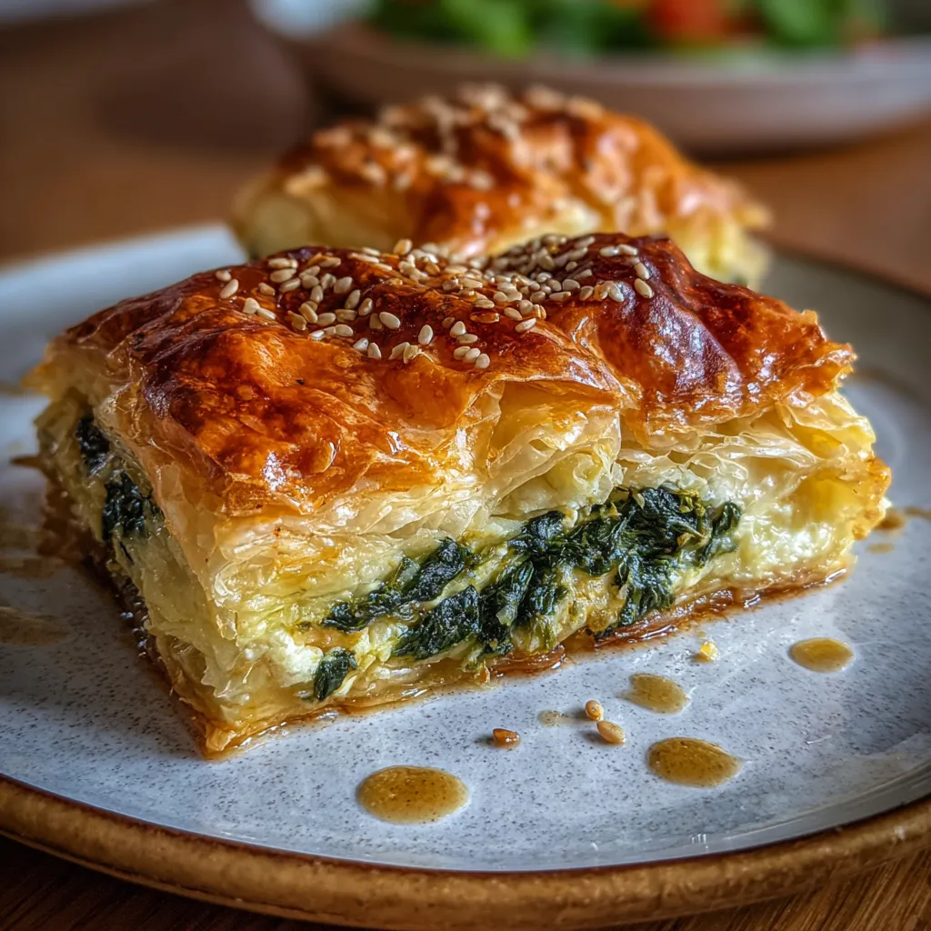 Flaky Spinach Cheese Puff Pastry Bake – Fast Comfort Food