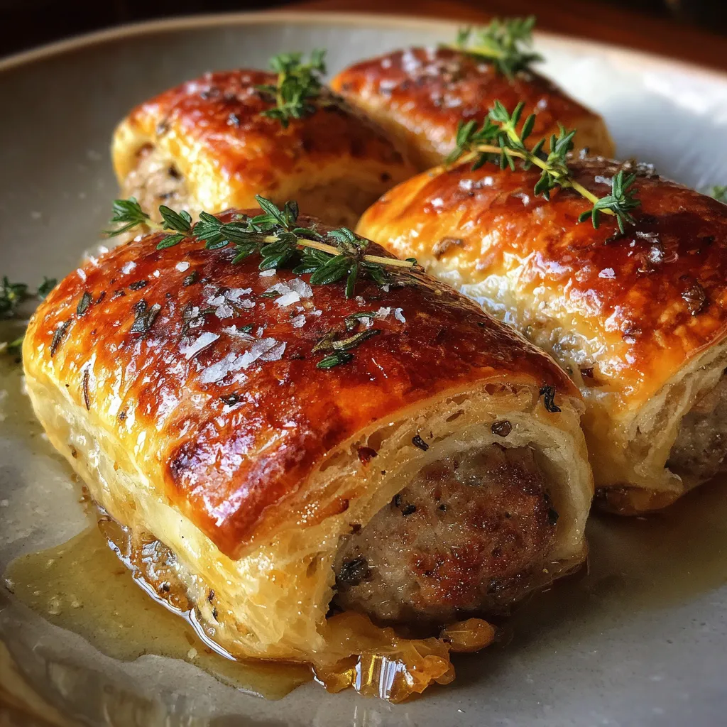 Sausage Rolls with Hot Honey and Thyme – Fast Comfort Food