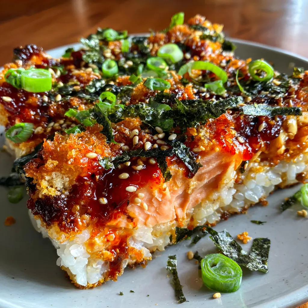 Spicy Salmon Sushi Bake – Fast Comfort Food