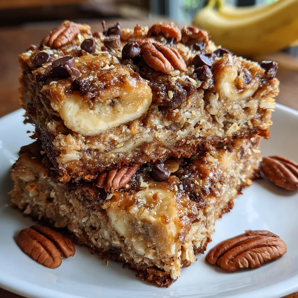 Homemade Banana Oatmeal Bars – Fast Comfort Food