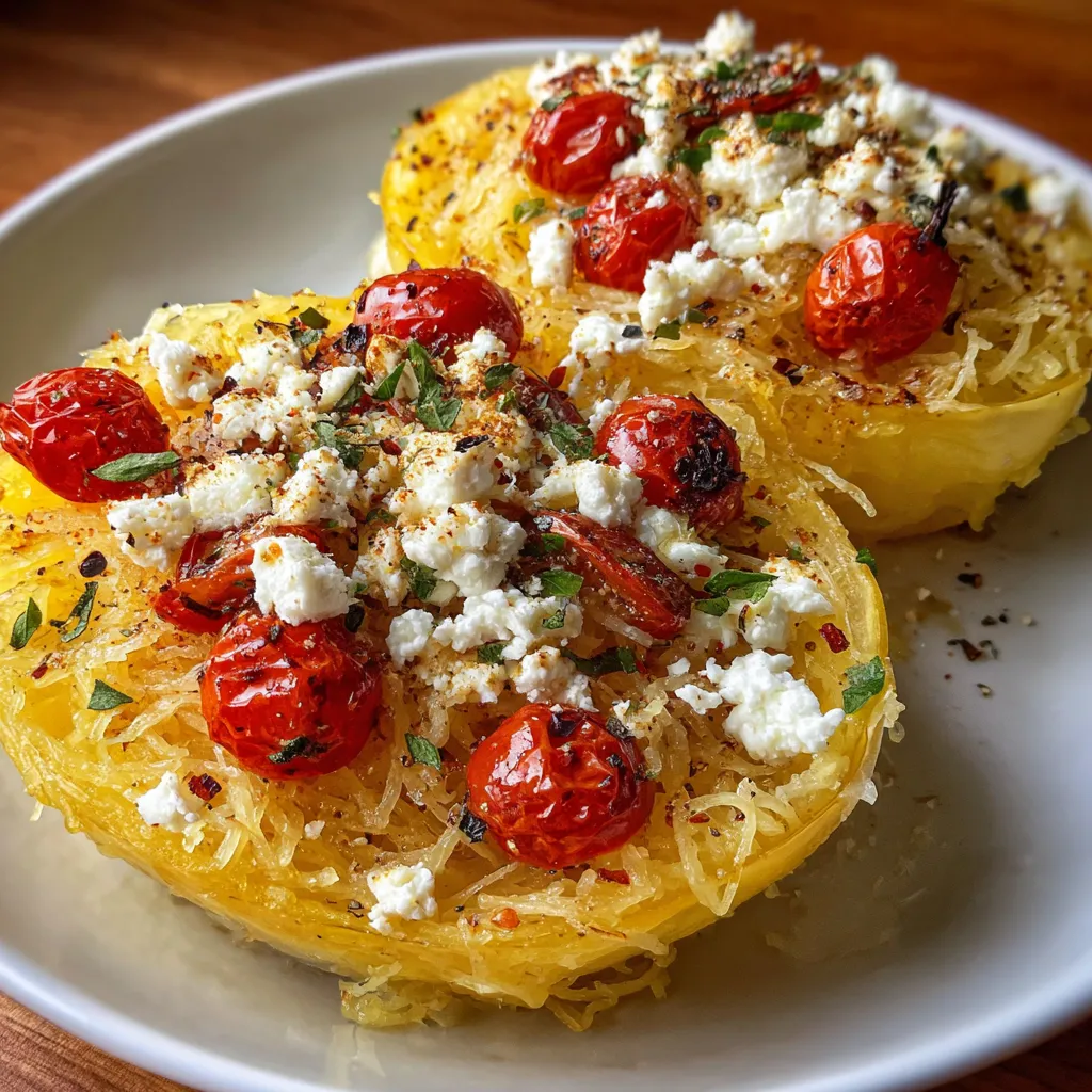 Classic Feta Spaghetti Squash – Fast Comfort Food