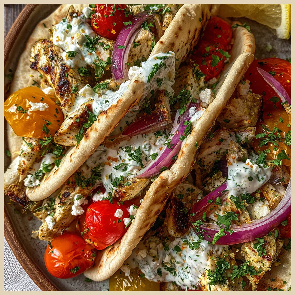 Sheet Pan Chicken Pitas with Herby Ranch – Fast Comfort Food
