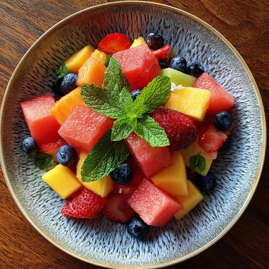 Refreshing fruity summer dessert – Fast Comfort Food