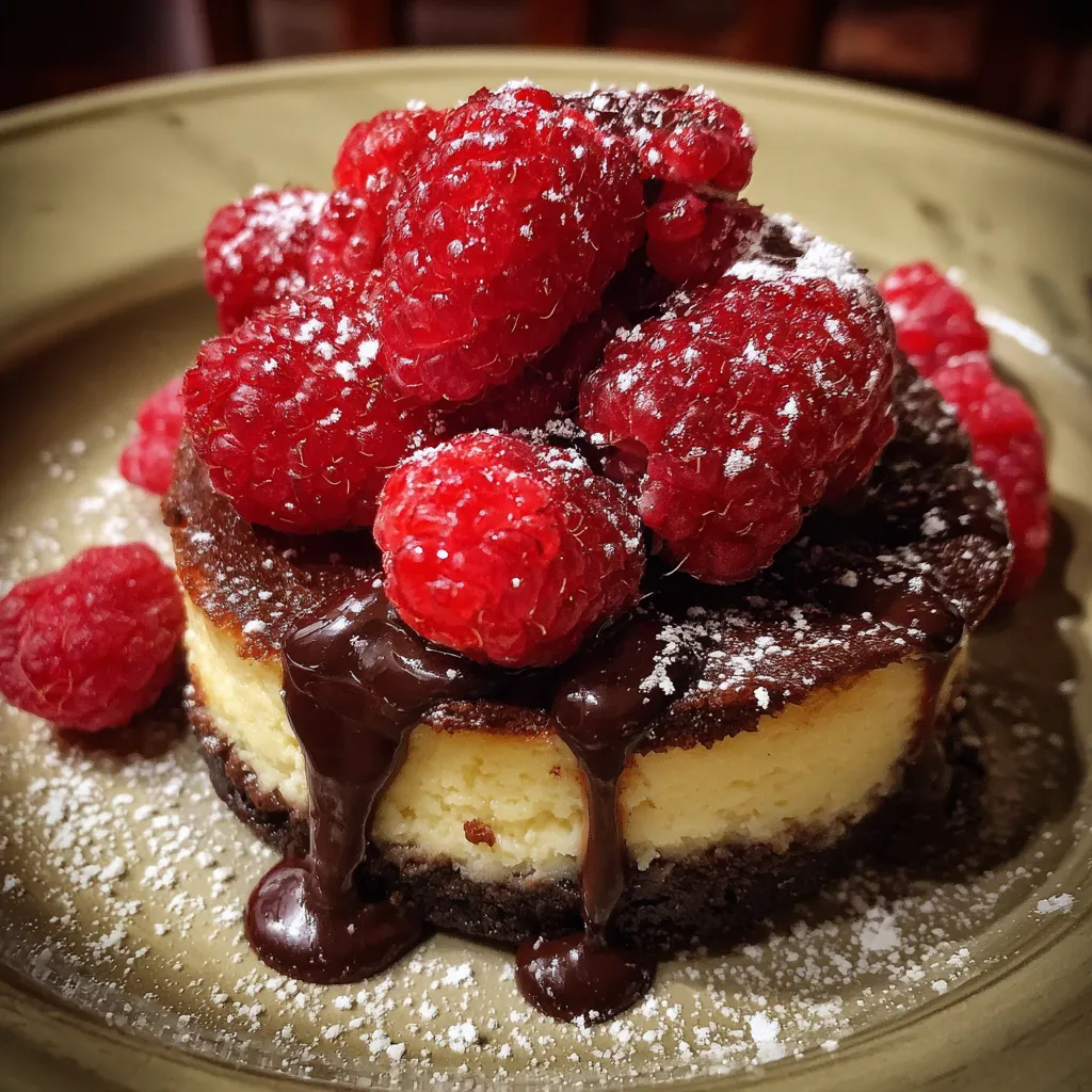 Dark Chocolate Raspberry Cheesecake – Fast Comfort Food