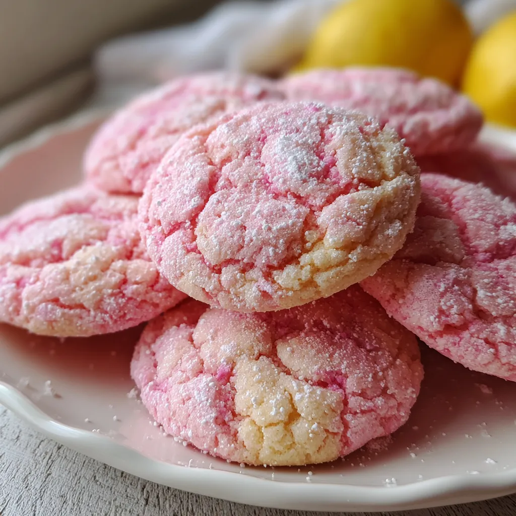 Pink Lemonade Cookies – Fast Comfort Food