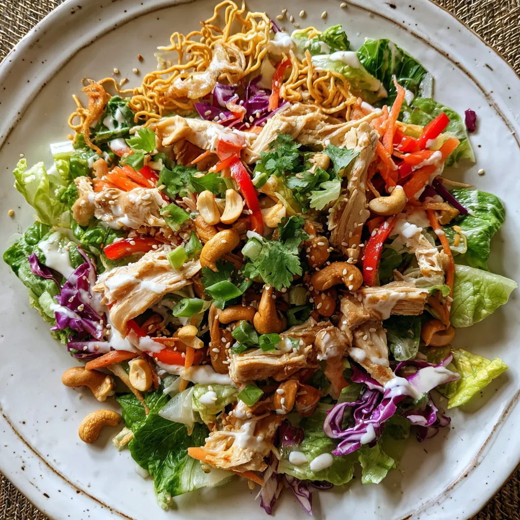 Chicken Cashew Crunch Salad – Fast Comfort Food
