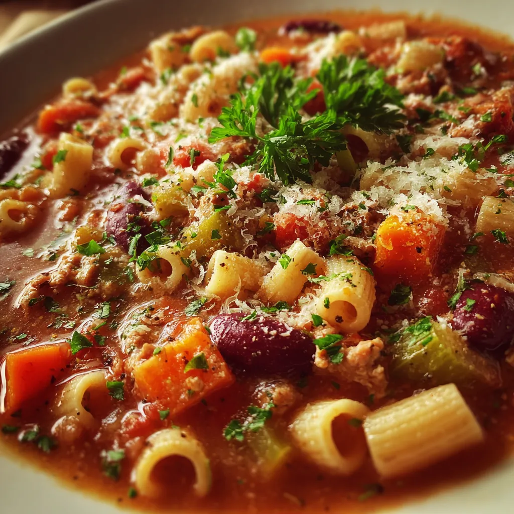 Classic Hearty Slow-Simmered Pasta Fagioli – Fast Comfort Food