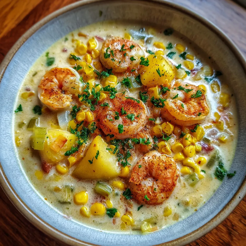 Shrimp and Corn Chowder – Fast Comfort Food
