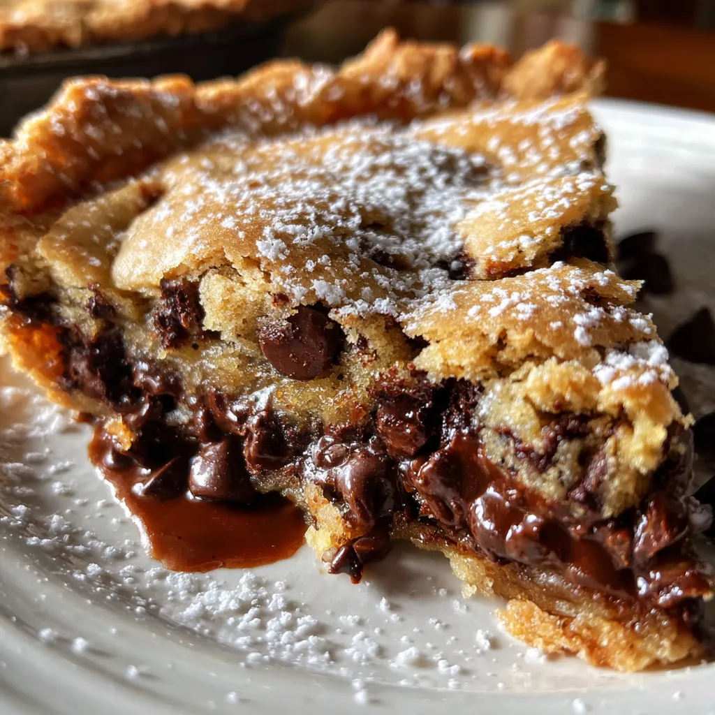 Ooey-Gooey Scoopable Cookie Pie – Fast Comfort Food